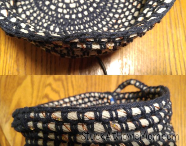 HOW TO Crochet a Rope Basket – an Actual Tutorial with Pictures in English!